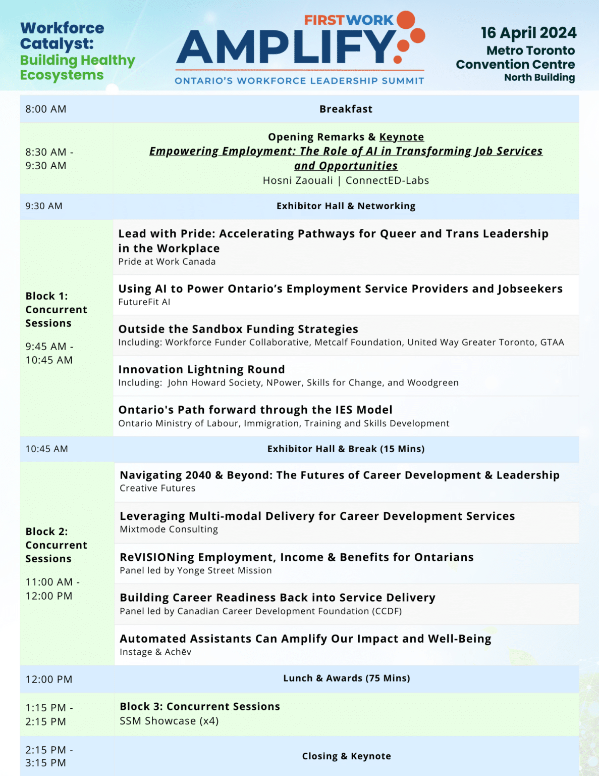 Amplify 2024 - First Work