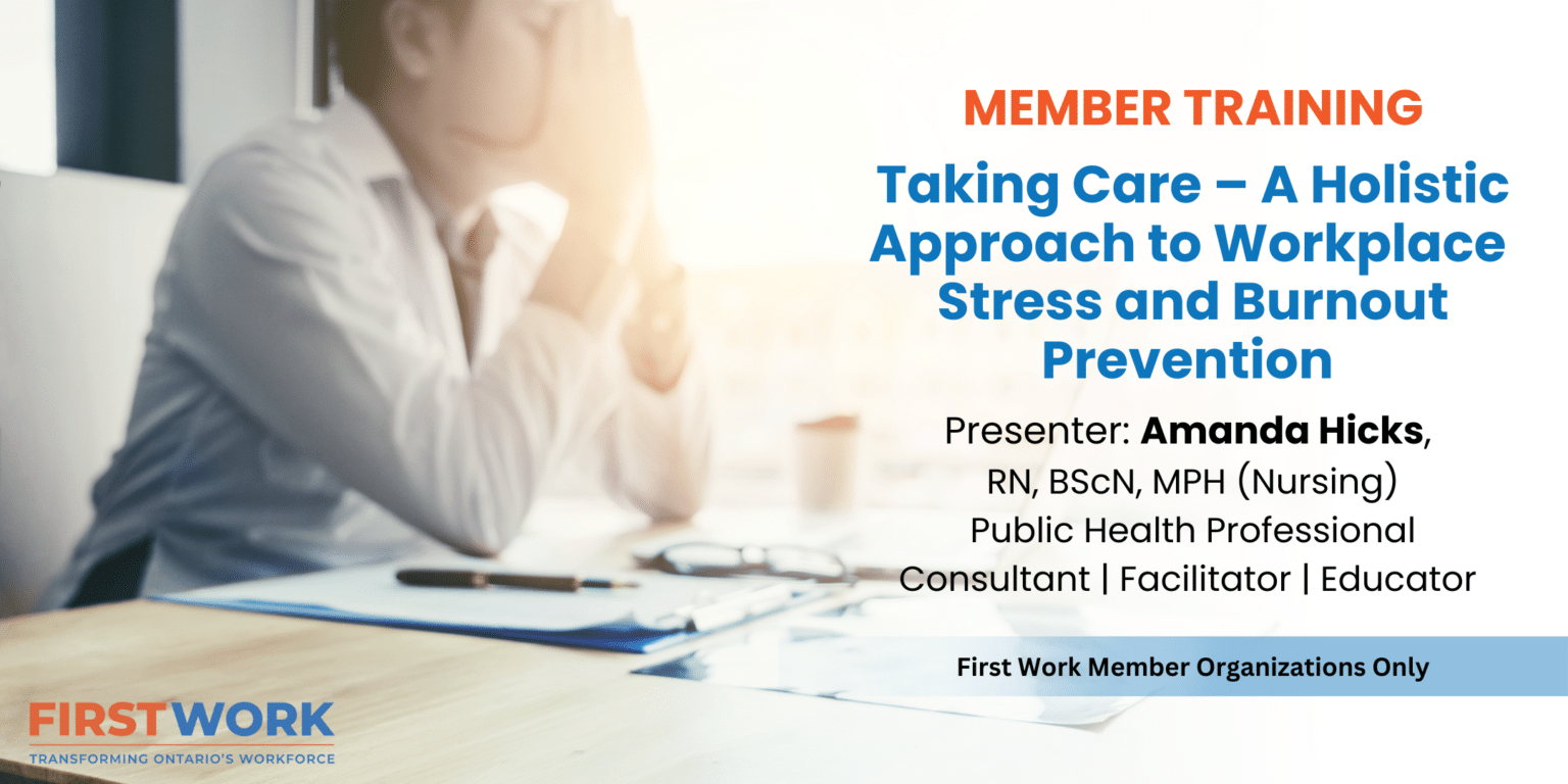 Member Training - First Work