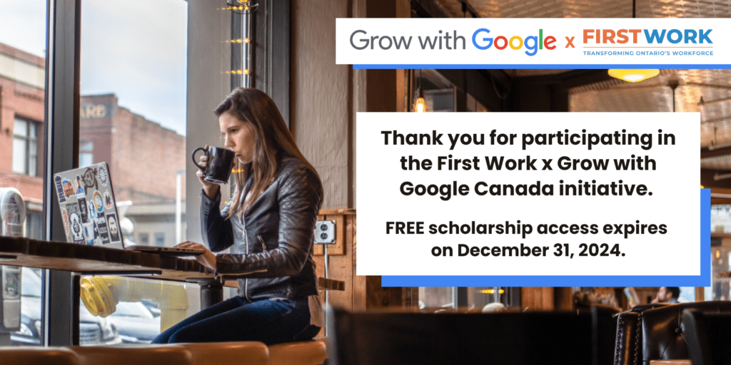 Grow with Google - First Work